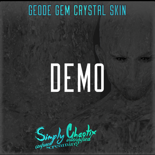 Second Life Marketplace - DEMO [SC] Geode Crystal Gem Skin BoM
